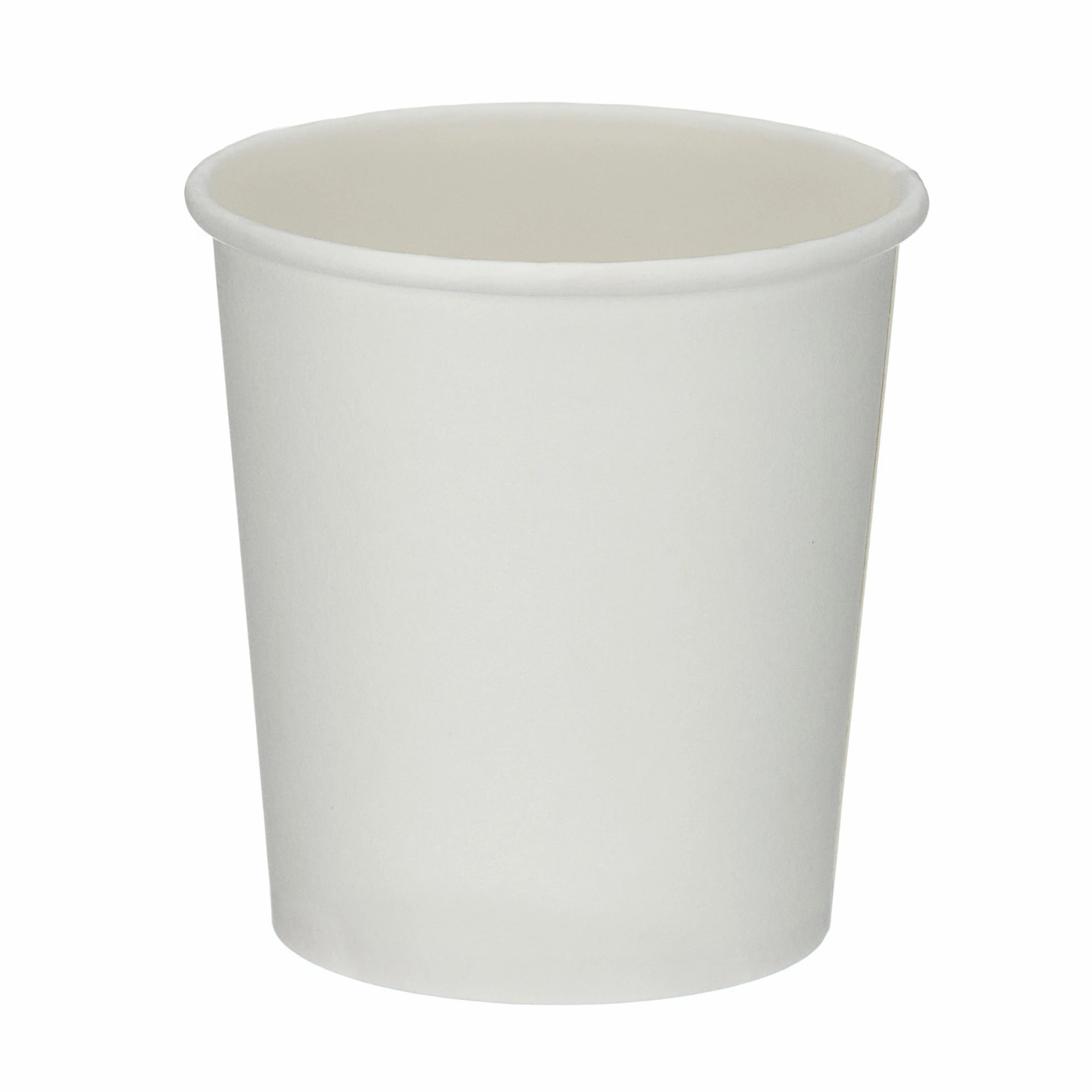 4oz Single Wall White Paper Cup – DW Packaging
